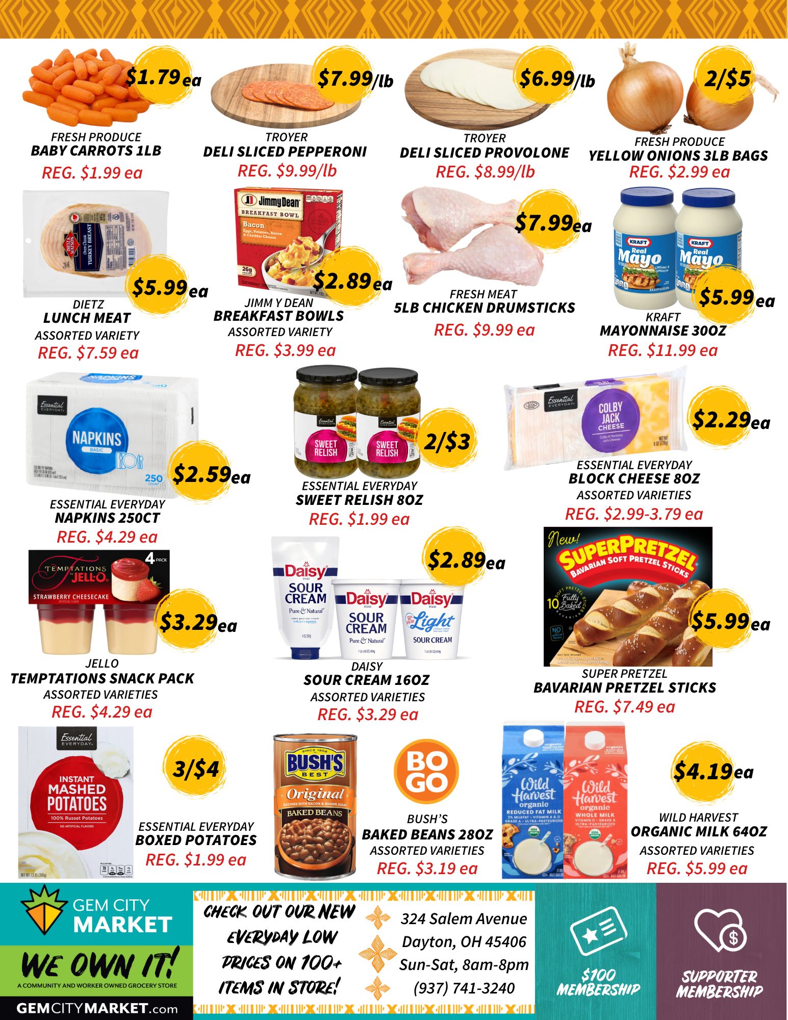 Dayton, Ohio Grocery Store Co-op | Gem City Market